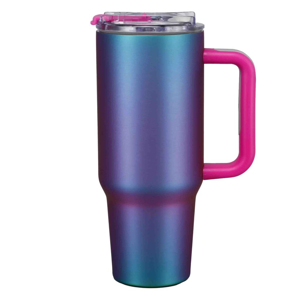 car thermos cup ：Portable colorful 40oz stainless steel